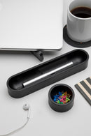 Black Round Paper Clip Holder – Iulia Shop