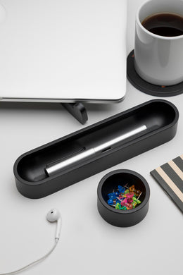 Black Round Paper Clip Holder – Iulia Shop